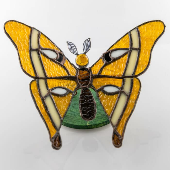 Glass Wings: The Stained Glass Insect Chess Set - Budd Photography