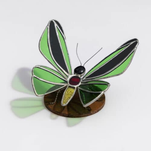 Glass Wings: The Stained Glass Insect Chess Set - Budd Photography