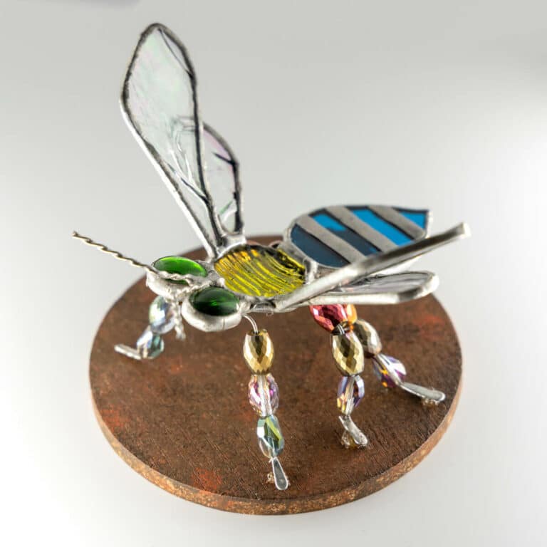 Glass Wings: The Stained Glass Insect Chess Set - Budd Photography